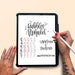 Hand Lettering Practice Sheets | Modern Calligraphy Guide | the Pigeon ...