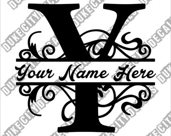 Monogram letter y | Etsy