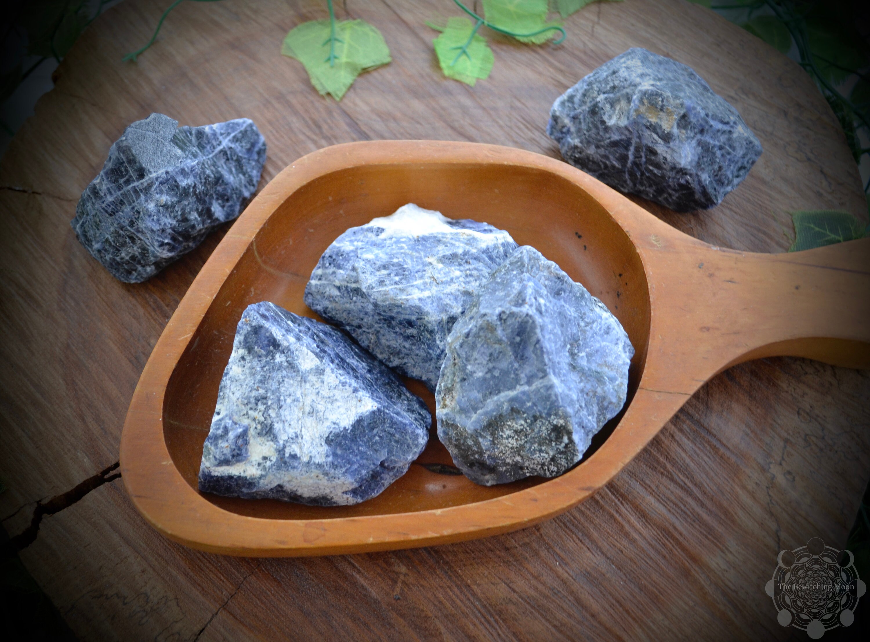 Raw Sodalite crystal chunk natural crystals blue crystals | Etsy