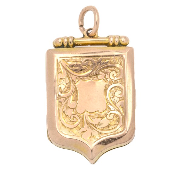 Shield Locket - Etsy