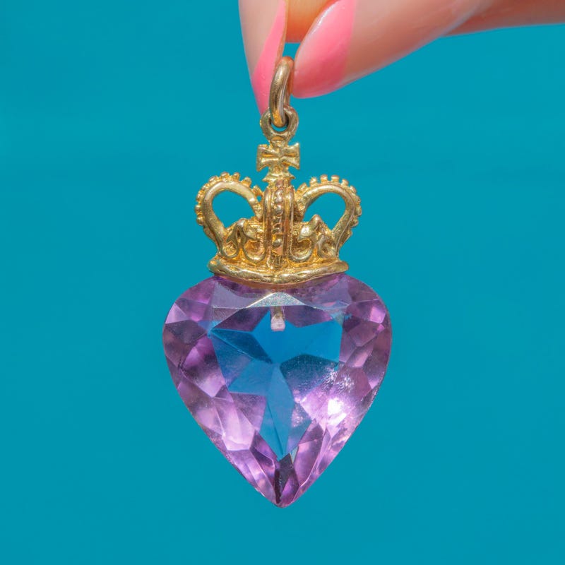 Amethyst Crown - Etsy