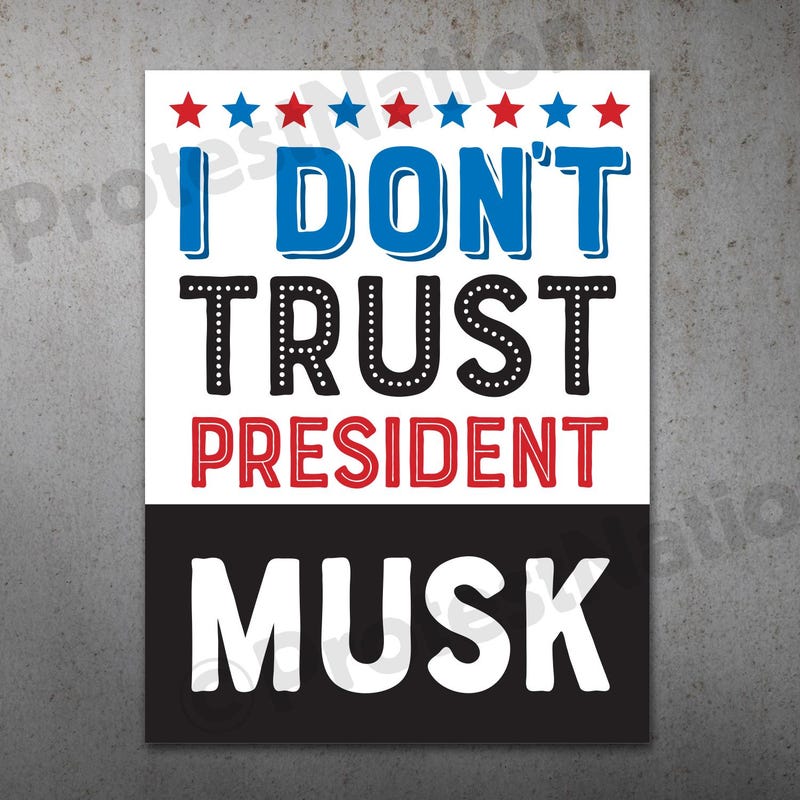 Anti Musk Signs - Etsy