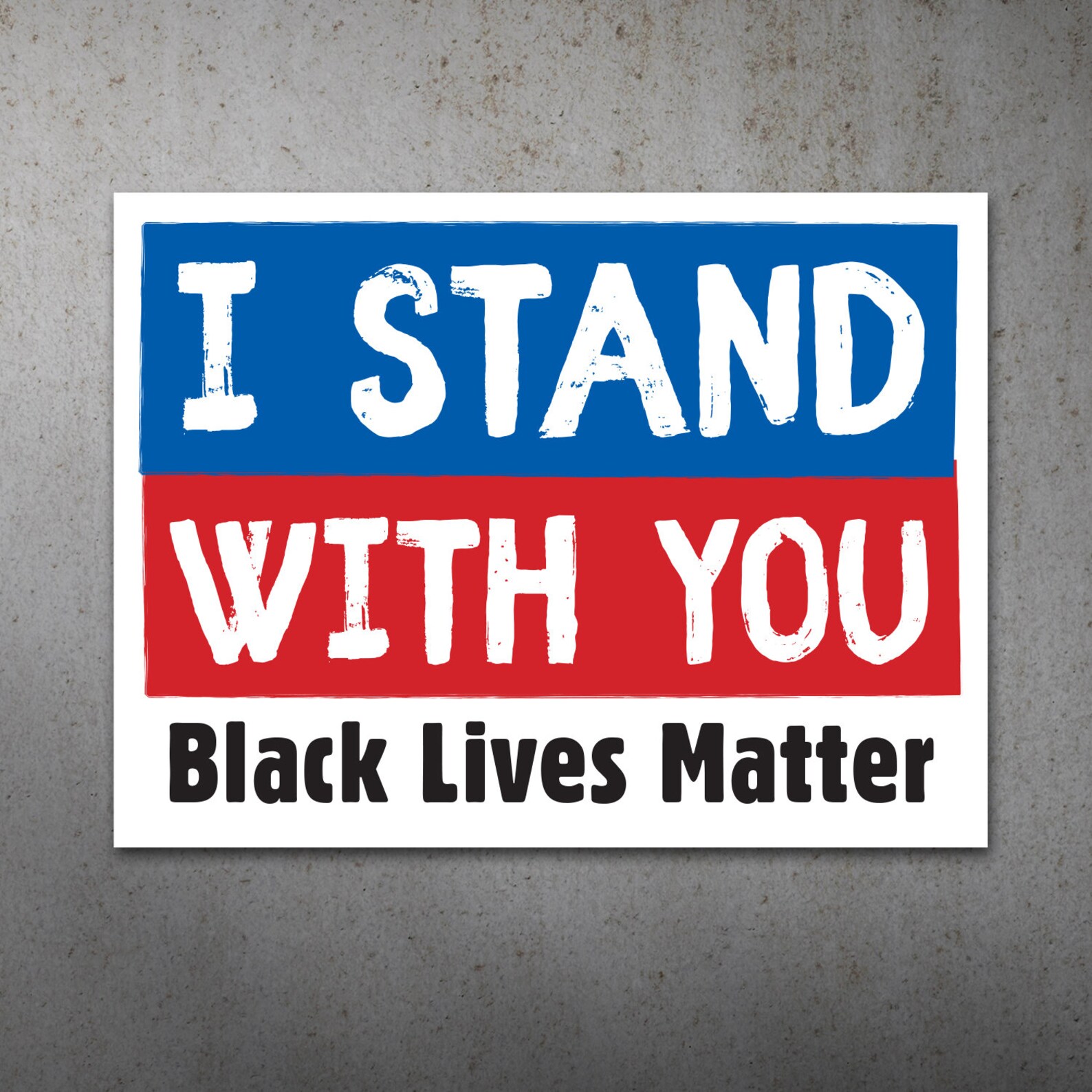I Stand With You PRINTABLE Protest Poster - Etsy