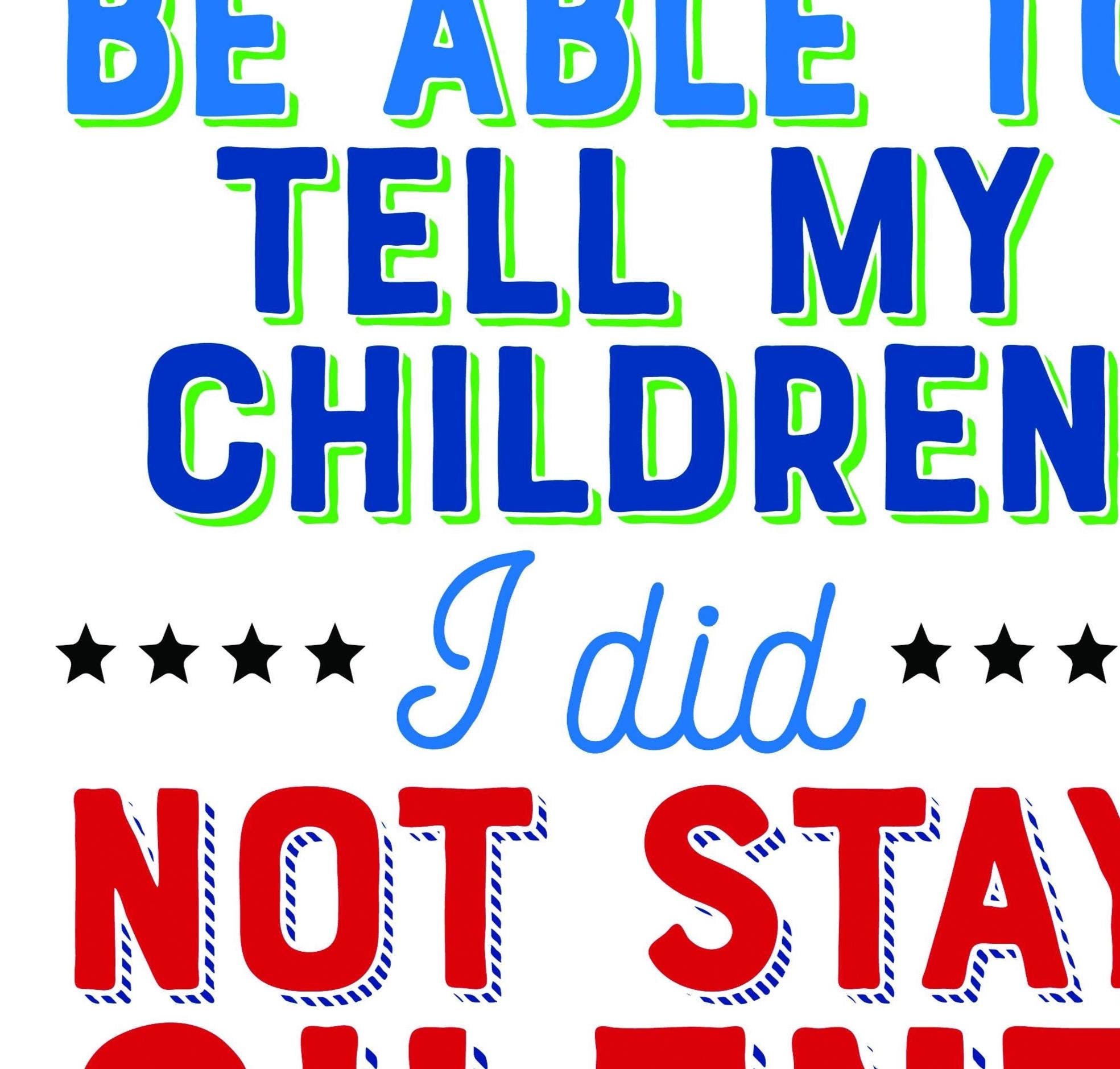 Not Silent PRINTABLE Protest Poster | Protest Sign - Etsy