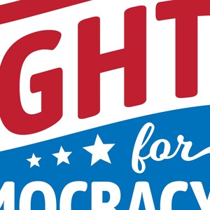 Fight for Democracy PRINTABLE Protest Poster | Anti Trump Protest Sign ...