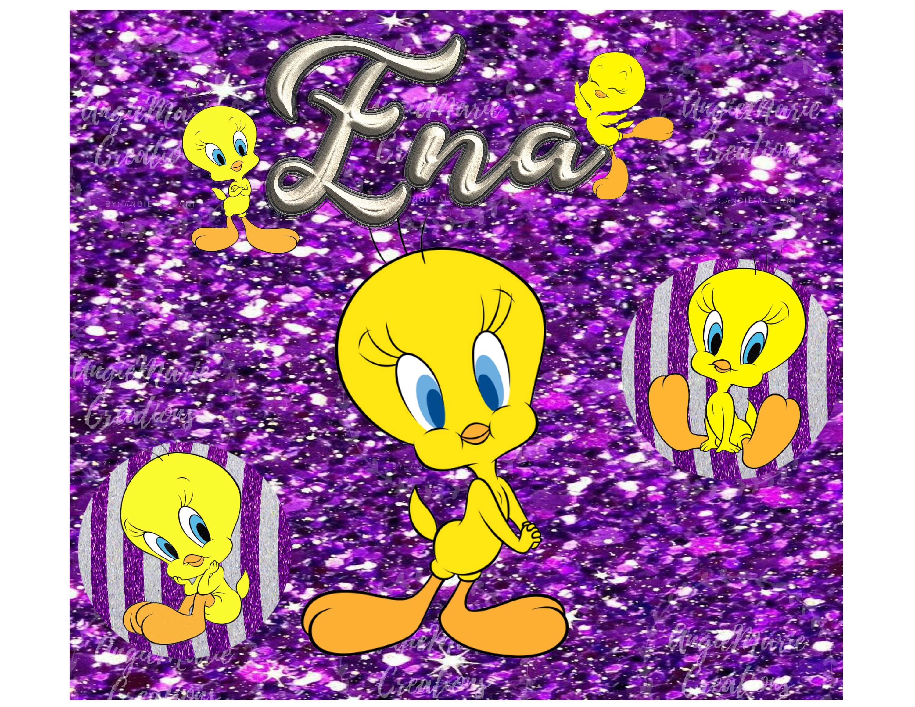 Tweety Bird Sublimated Handmade Personalized Tumbler | Etsy