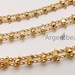 Best Seller 1M 4x10mm 18k Gold Brass Cable Chain, Textured Lightweight ...