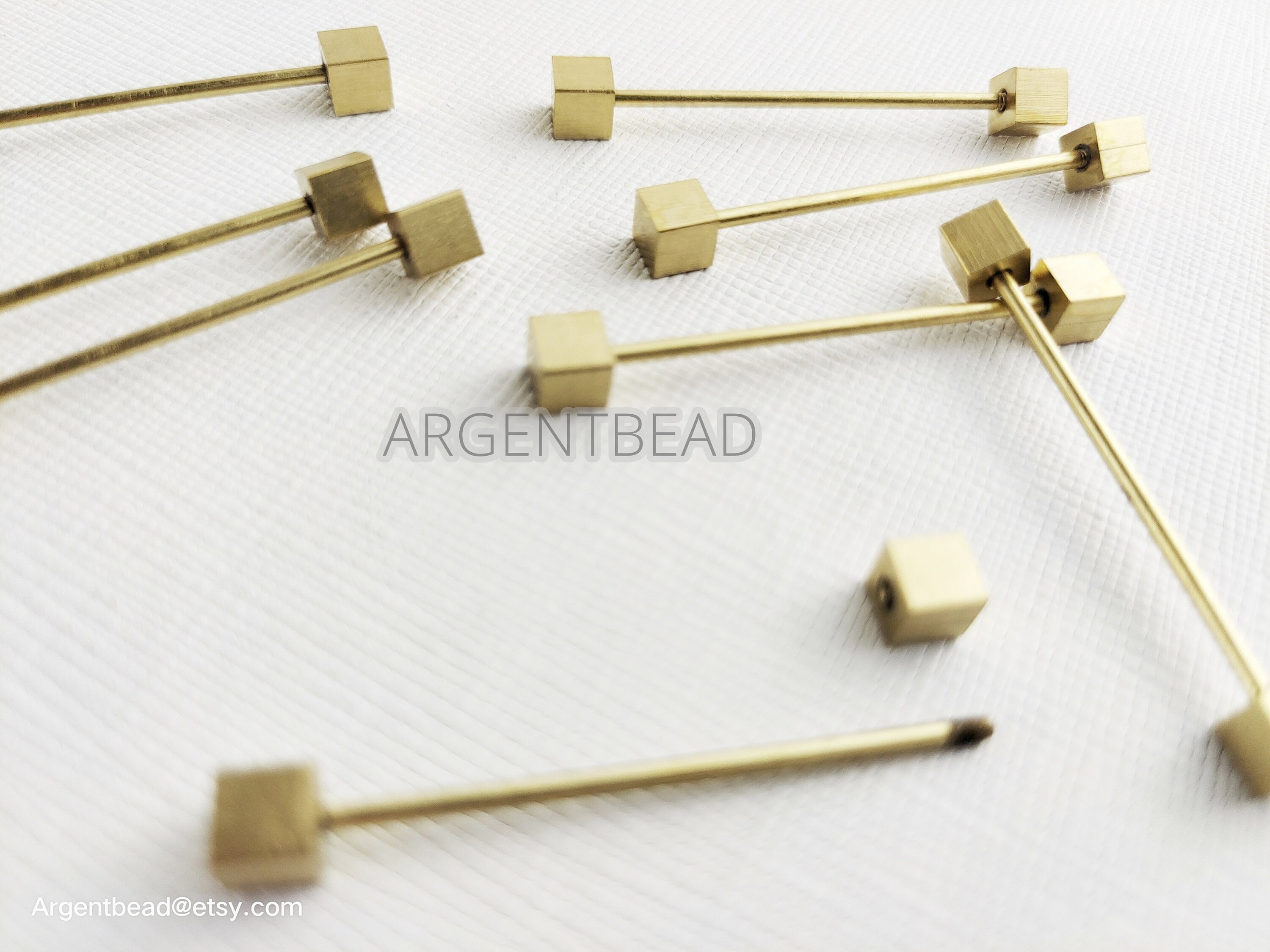12pcs Dumbbell Collar Bar Pin 45mm Brass Collar Screw Bar - Etsy