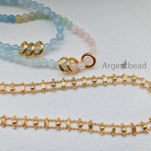 Best Seller 1M 4x10mm 18k Gold Brass Cable Chain, Textured Lightweight ...