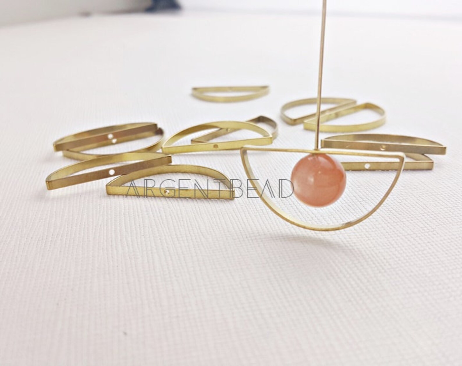 Best Seller 15pcs 15x30mm Bead Frames for Beads Half Circle - Etsy