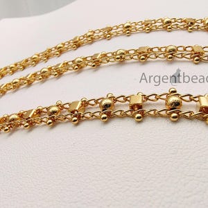 Best Seller 1M 4x10mm 18k Gold Brass Cable Chain, Textured Lightweight ...