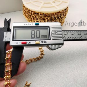 Best Seller 1M 4x10mm 18k Gold Brass Cable Chain, Textured Lightweight ...