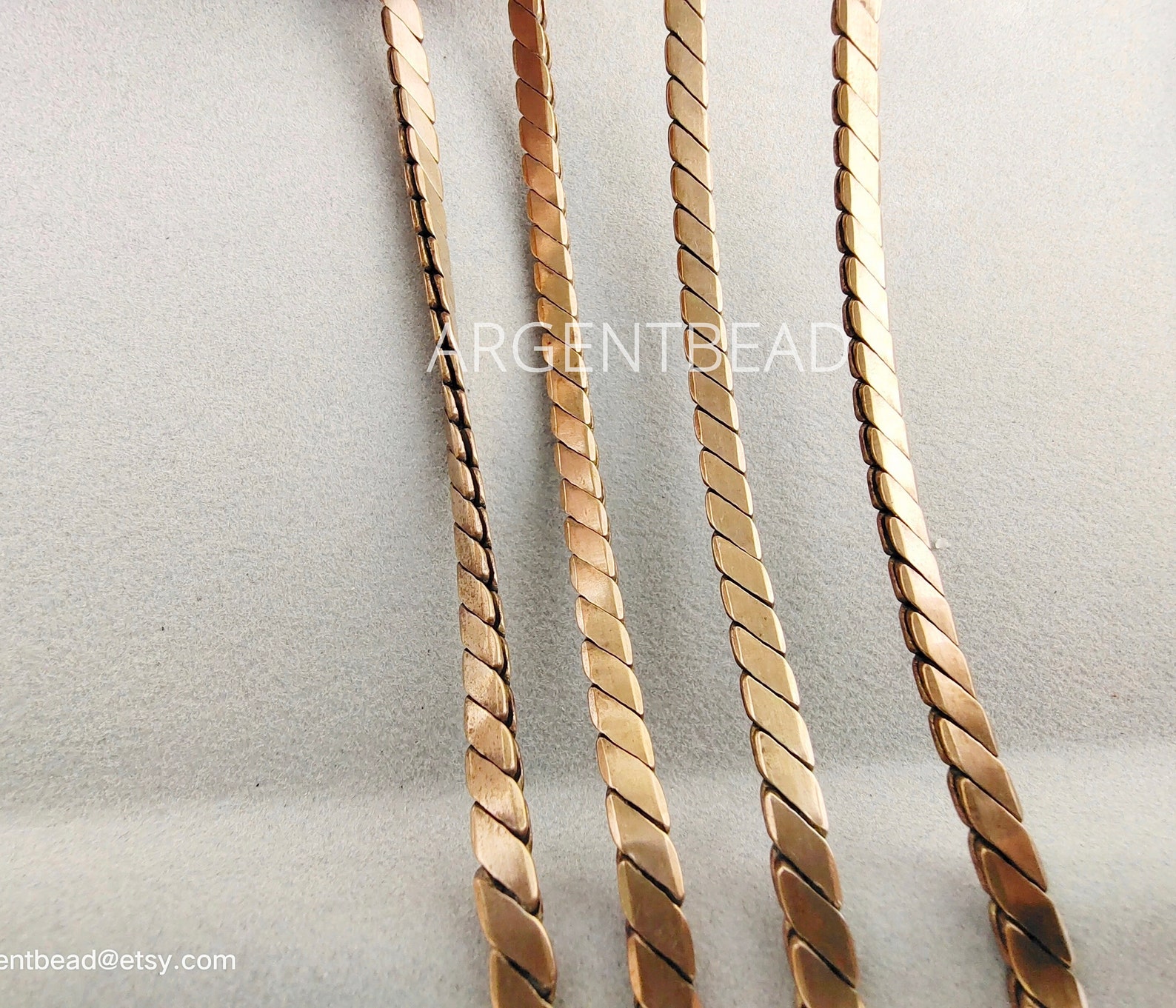 1metre 5mm Brass Snake Chain Necklace Flat Snake Chain Raw - Etsy