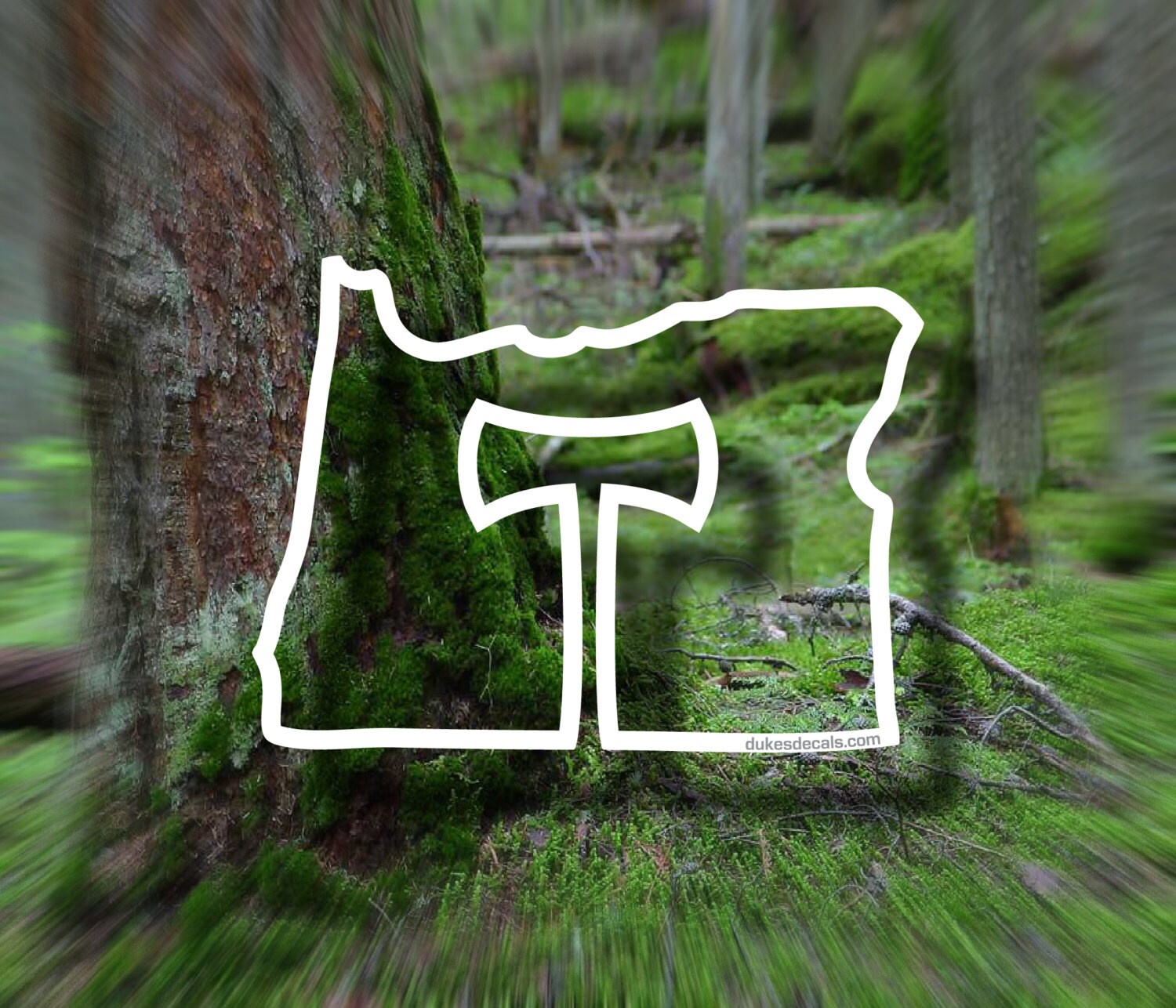 Oregon Portland Timbers Vinyl Decal Portland Timbers Decal | Etsy