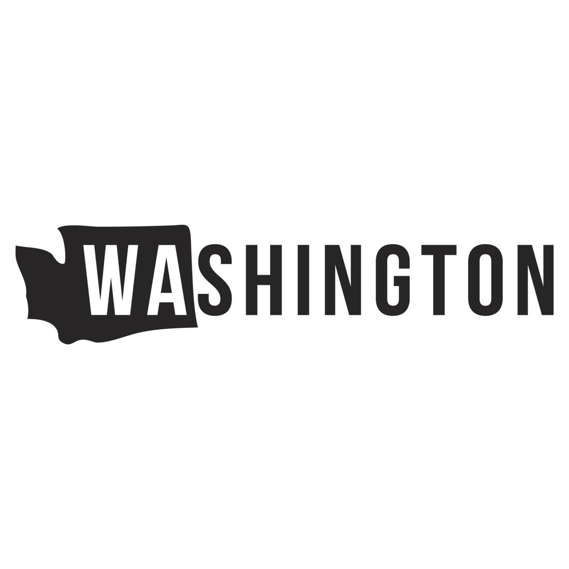 Washington Vinyl Decal Washington State Decal Washington - Etsy UK