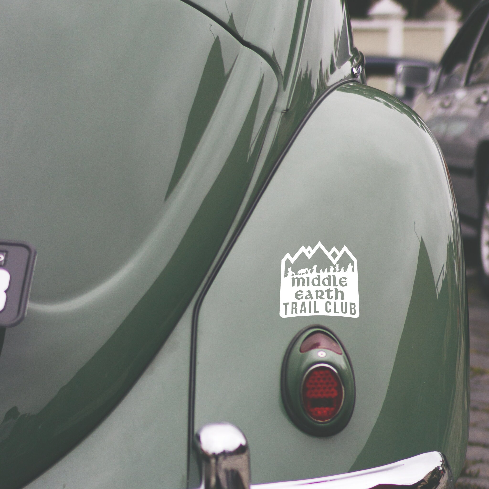 Middle Earth Trail Club Vinyl Decal LOTR Decal LOTR | Etsy