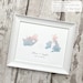 Custom Two Location Love Map, Long Distance Relationship Gift ...