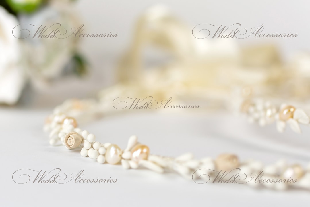 Στέφανα Stefana Handmade Greek Wedding Stephana From Porcelain Burgeon ...