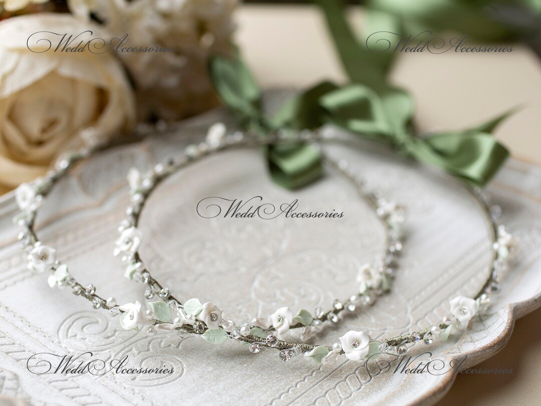 Romantic Stefana Handmade Romantic Wedding Stephana χειροποίητα στέφανα ...