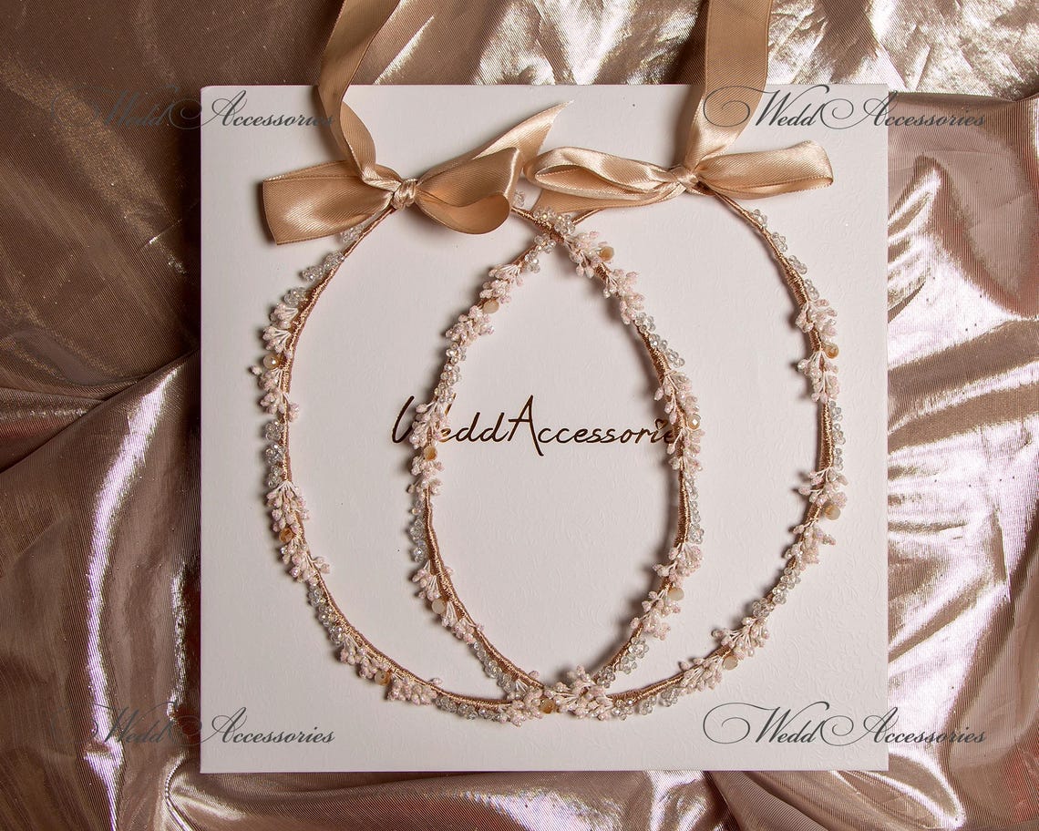 Greek Wedding Crowns, Στέφανα, Handmade Romantic Wedding Stephana From ...