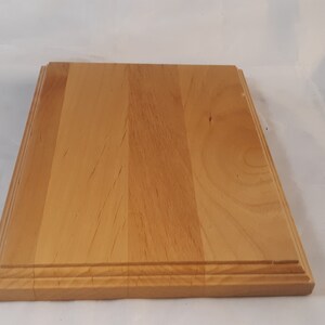 Red Alder 7 X 9 Inch Display Stand project Tropy Base Wall Plaque USA ...