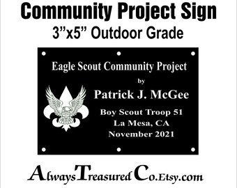 Eagle Project Marker | Etsy