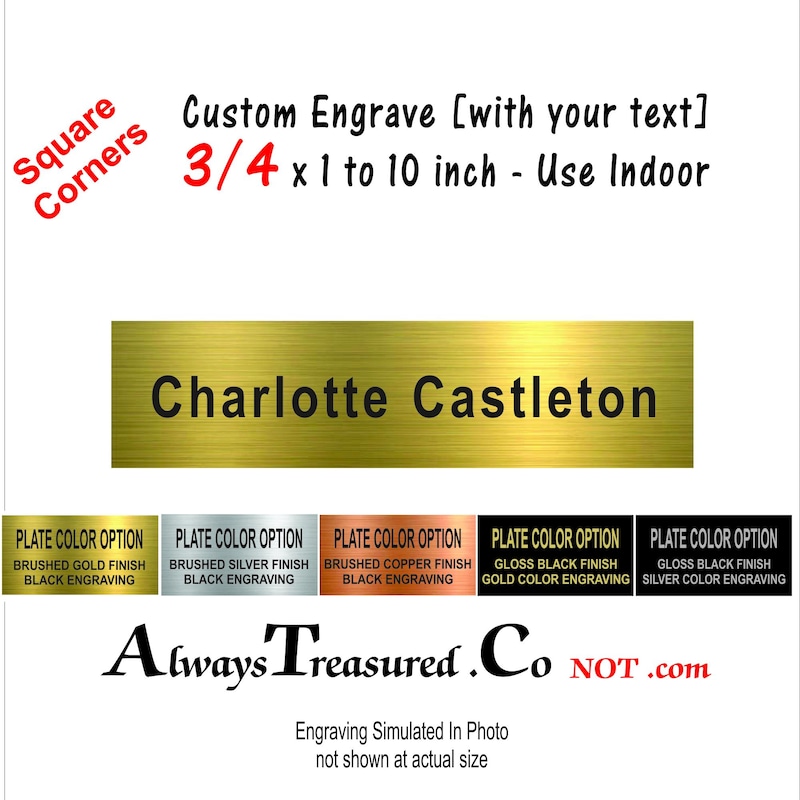 Pet Id Tag 3/4 In - Etsy