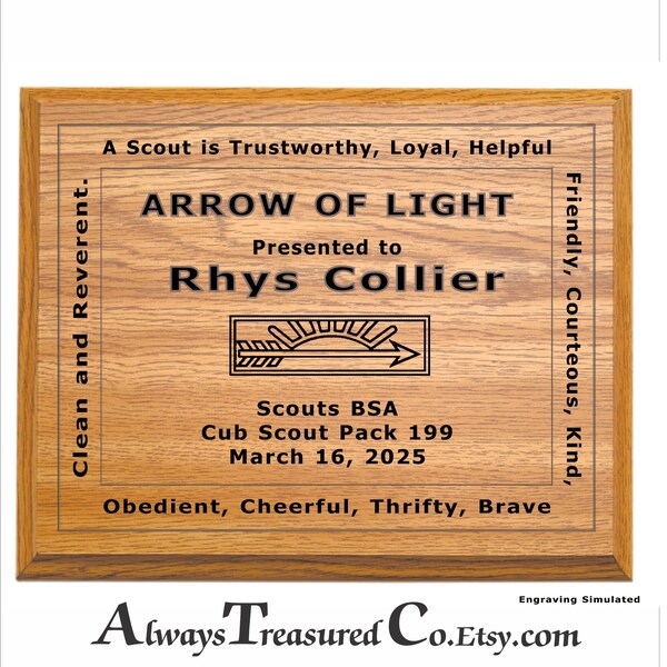 Arrow of Light - Etsy