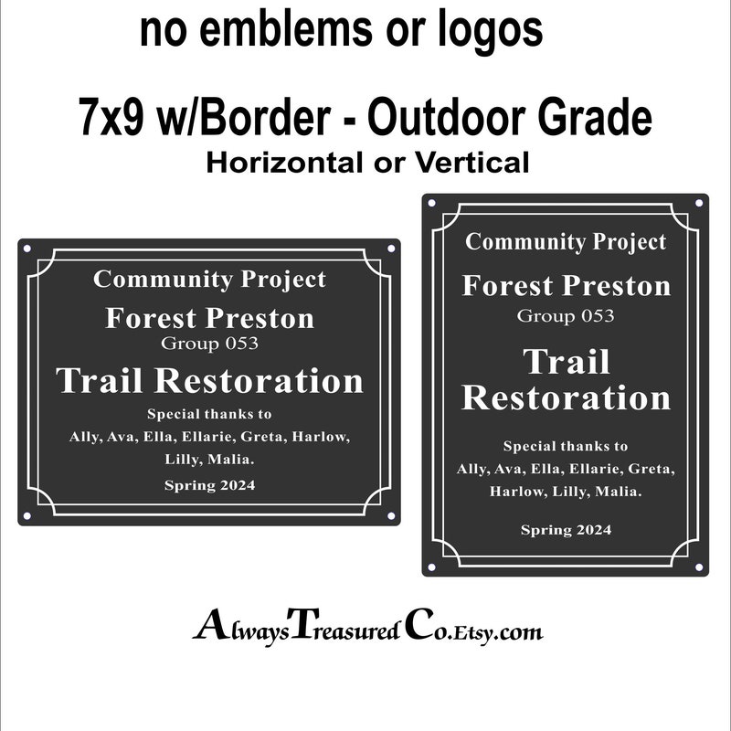 Eagle Scout Project Plaque - Etsy