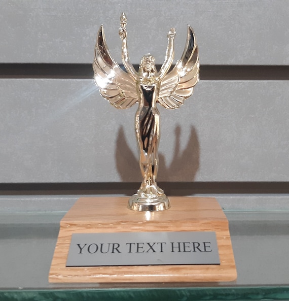 4-1/2 Inch Victory Trophy Female Figurine assembly - Etsy