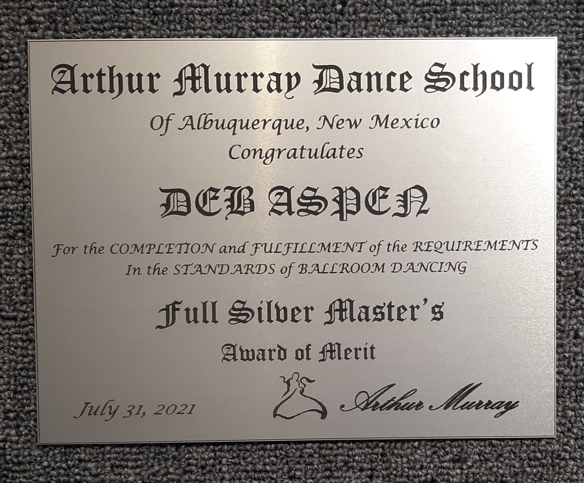 Aluminum 5 X 7 Inch Personalized Engraved Plate, Logo - INDOOR Grade ...