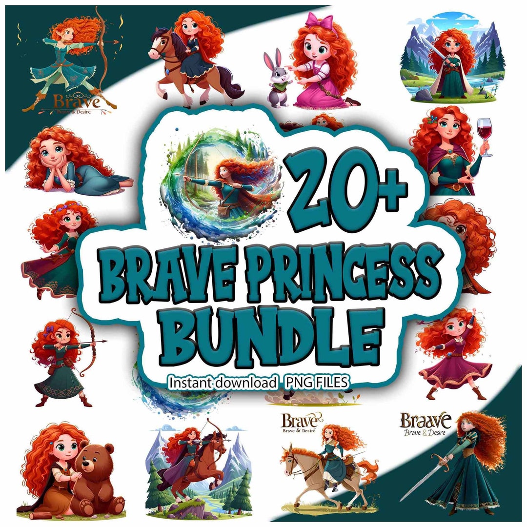 Brave Svg, Brave Bundle SVG for Cricut, Brave Layered Svg, Brave ...