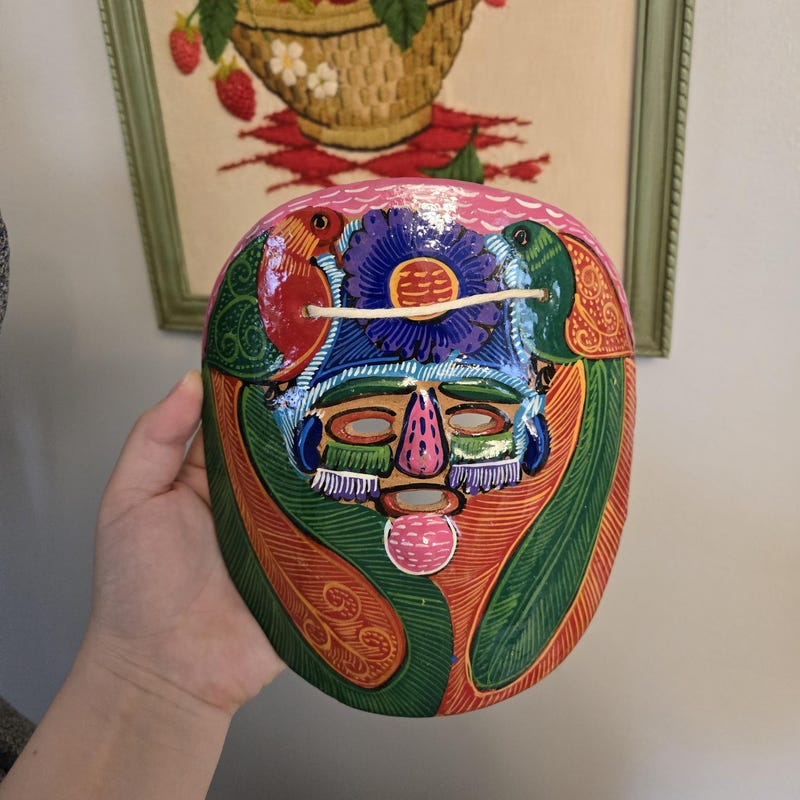 Clay Art Mask - Etsy