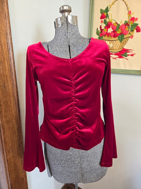 vintage y2k red flare - Gem