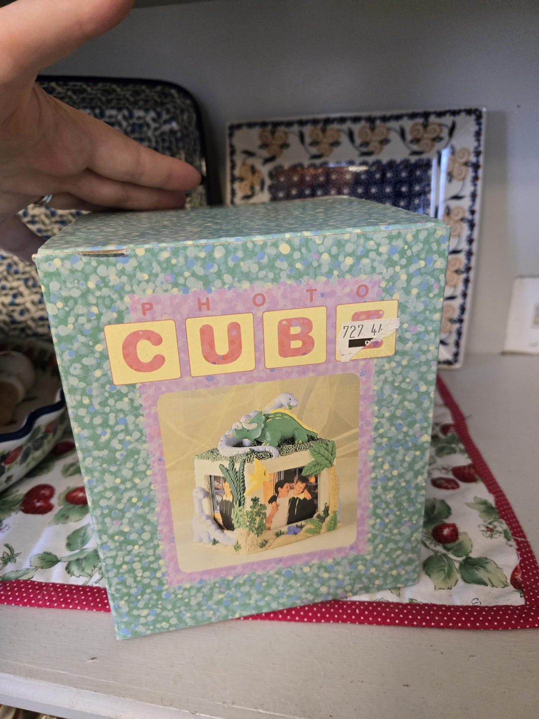 Vintage 1992 Terragraphics Dinosaur Photo Frame Cube New in Box - Etsy