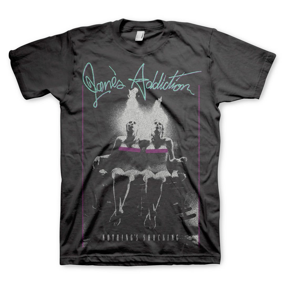 Jane's Addiction Nothing Shocking M, L, XL, 2XL Black T-shirt - Etsy