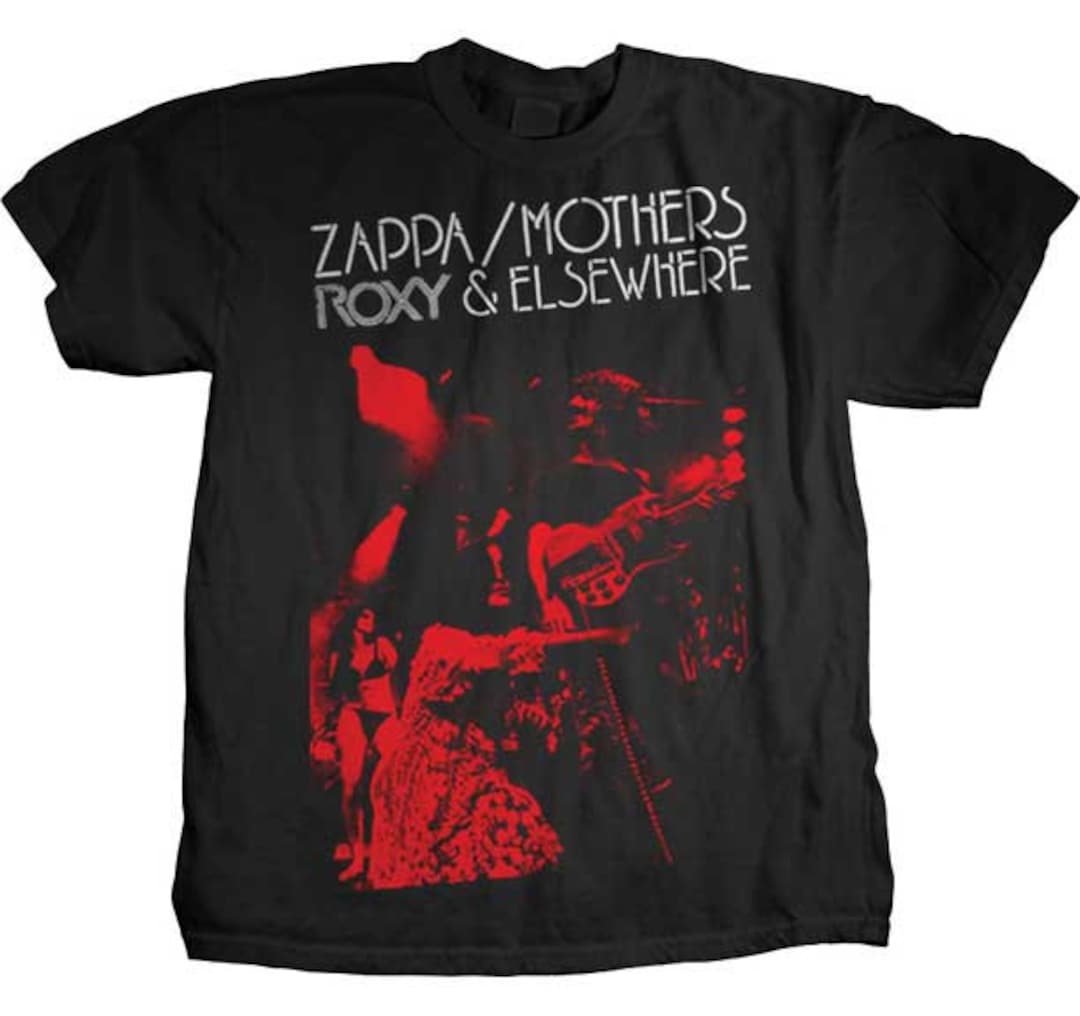 Frank Zappa Roxy & Elsewhere M, L, XL, 2XL Black T-shirt - Etsy