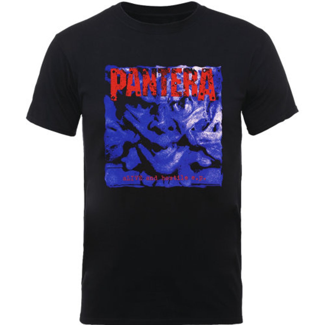 Pantera Alive & Hostile M, L, XL, 2XL Black T-shirt - Etsy