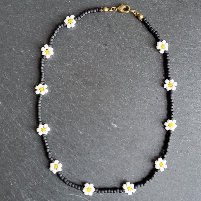 Beaded Daisy Chain - Etsy