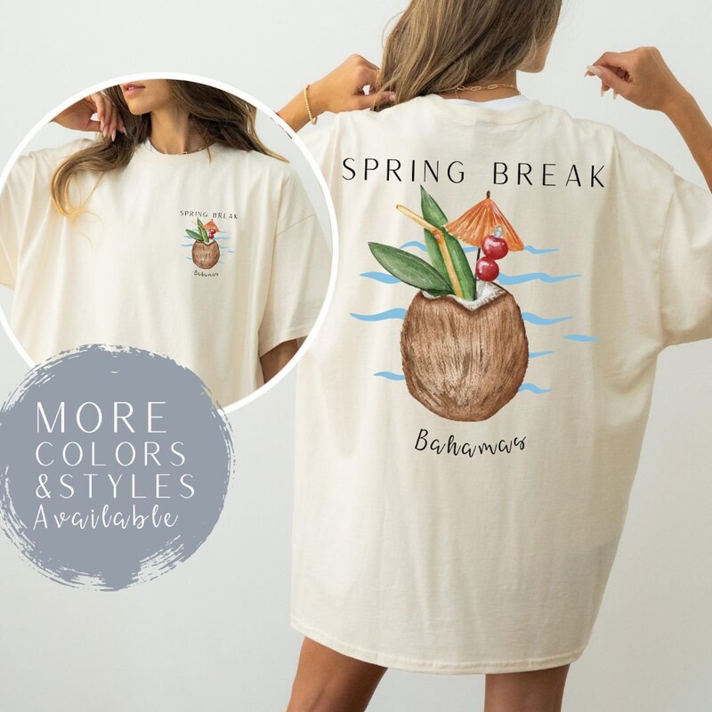 Spring Graphic Tee - Etsy