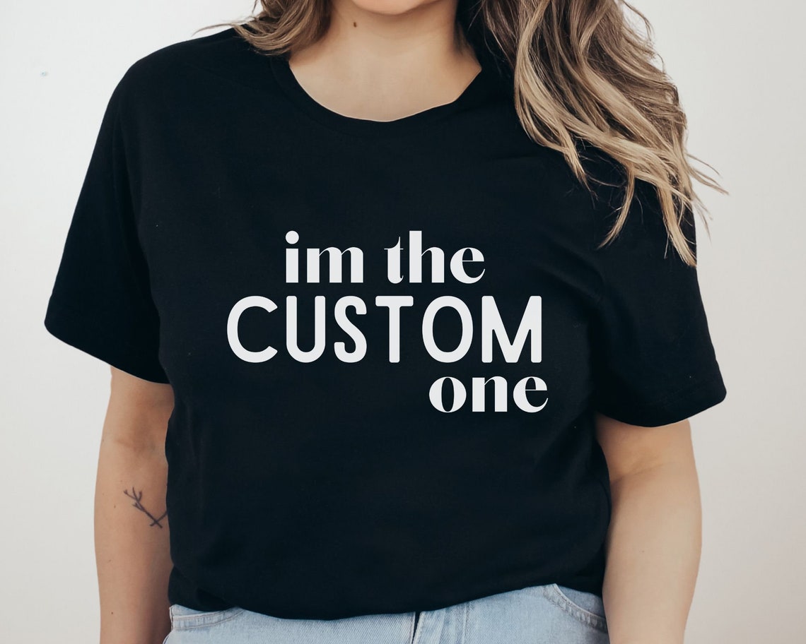 Custom Matching Friend Shirts, Personalized Friend Shirts, Gift Idea ...