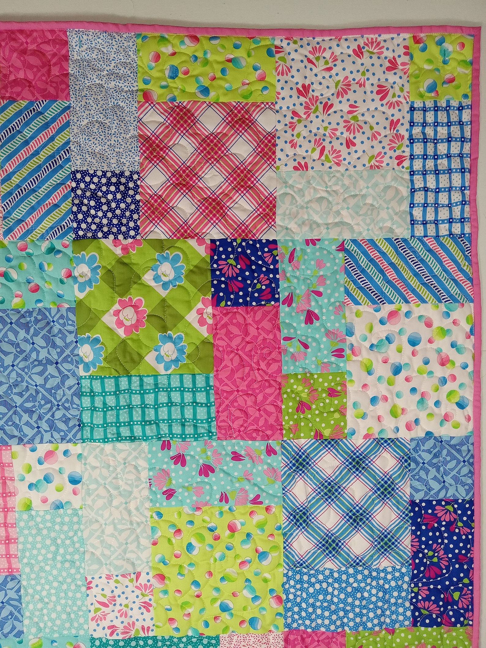 Patch Work Quilt - Etsy