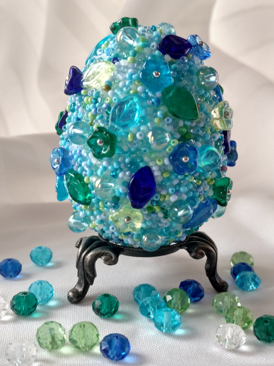 Jeweled Egg Easter Egg Paschal Egg Jewelry Art Home Decor - Etsy Ireland