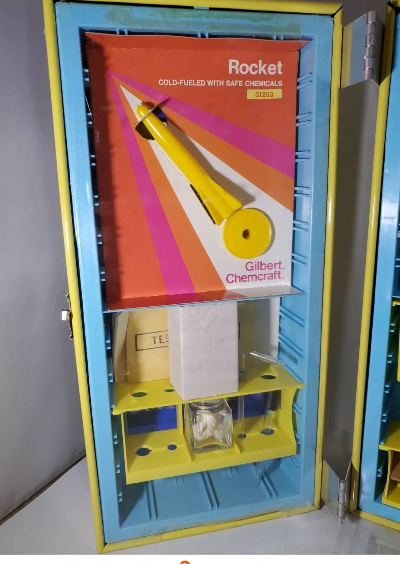 Vintage Gilbert Chemcraft Portable Action Lab Chemistry Metal - Etsy