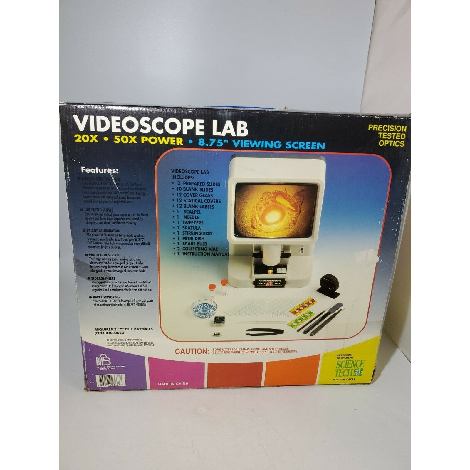 Vintage Videoscope Lab Set Science Tech Toy NEW OLD STOCK - Etsy
