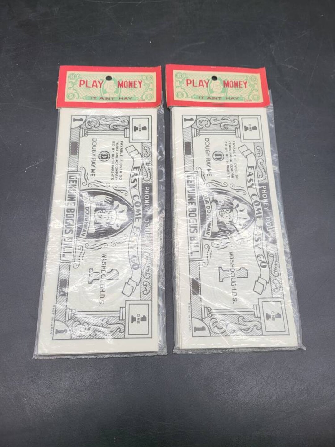 Vintage Play Money Lot of 2 New Old Stock - Etsy