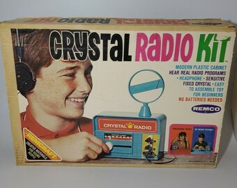 Crystal Radio Kit - Etsy