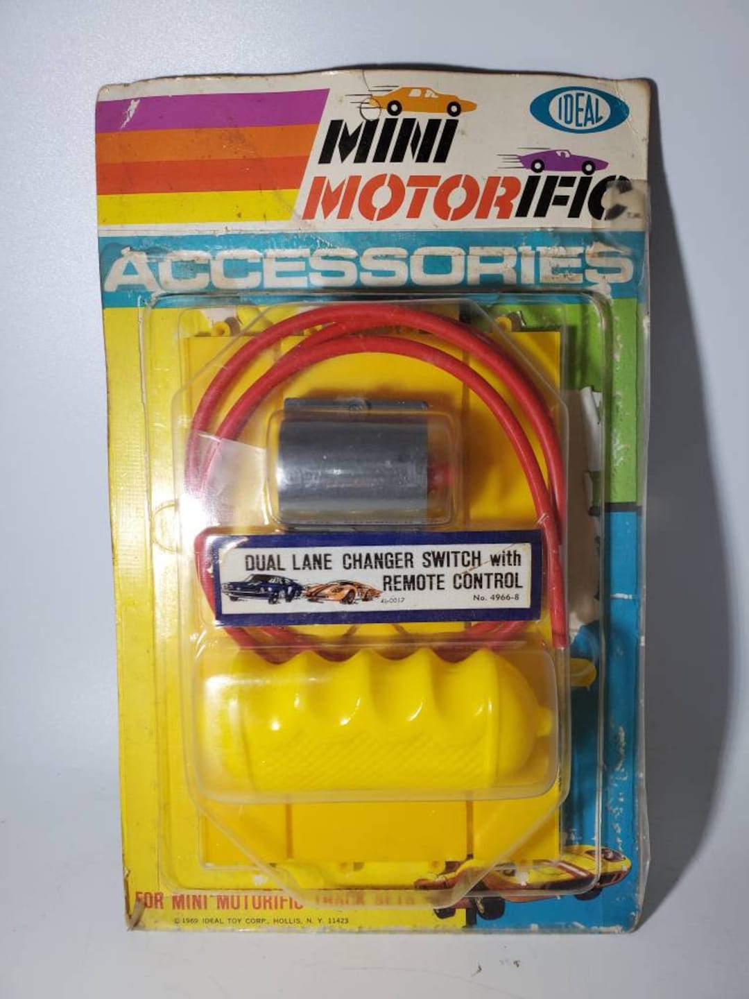 1969 Ideal Mini Motorific Accessories Dual Lane Changer Switch/remote ...