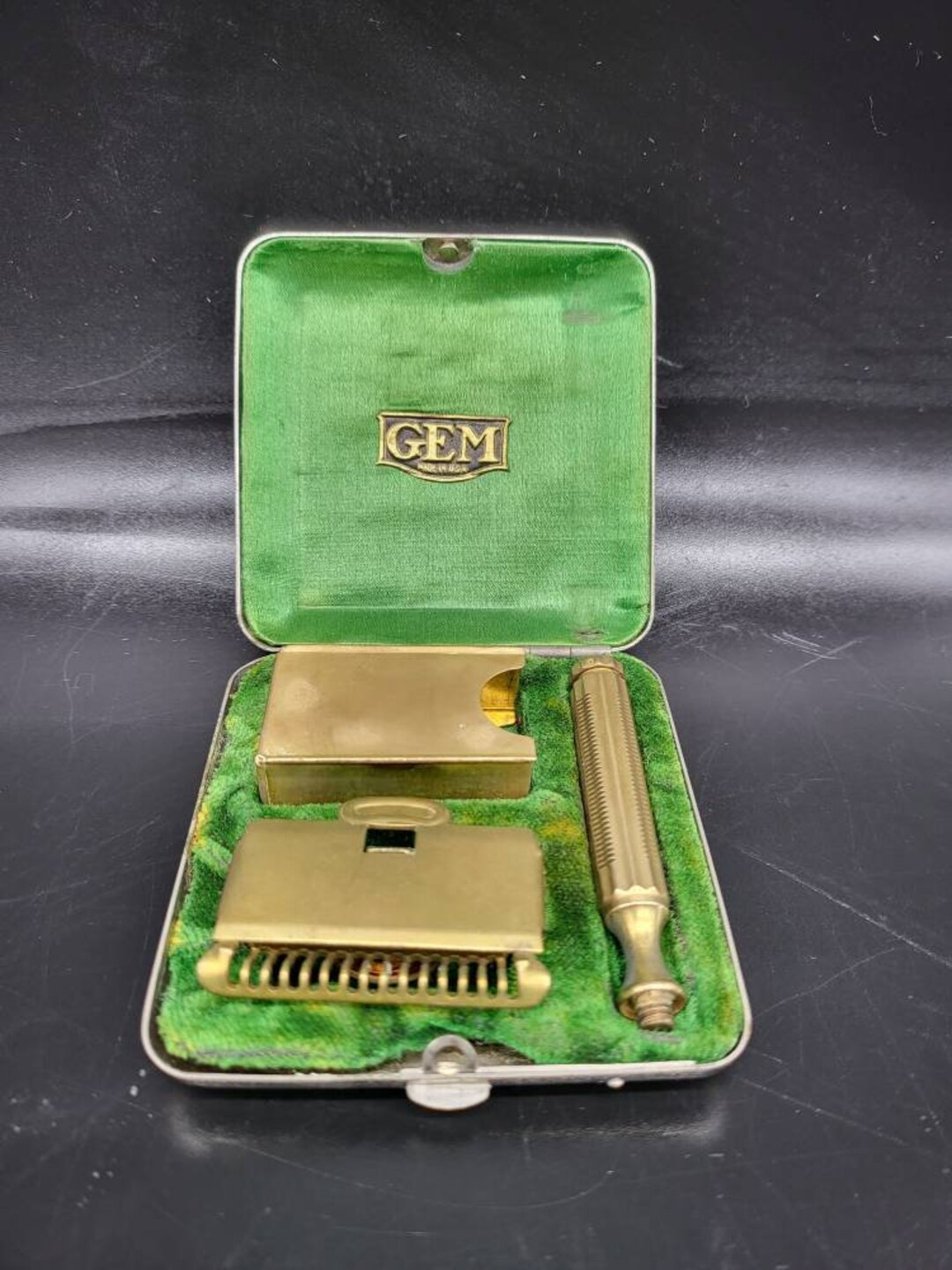 Vintage GEM Safety Razor With Original Metal Case - Etsy
