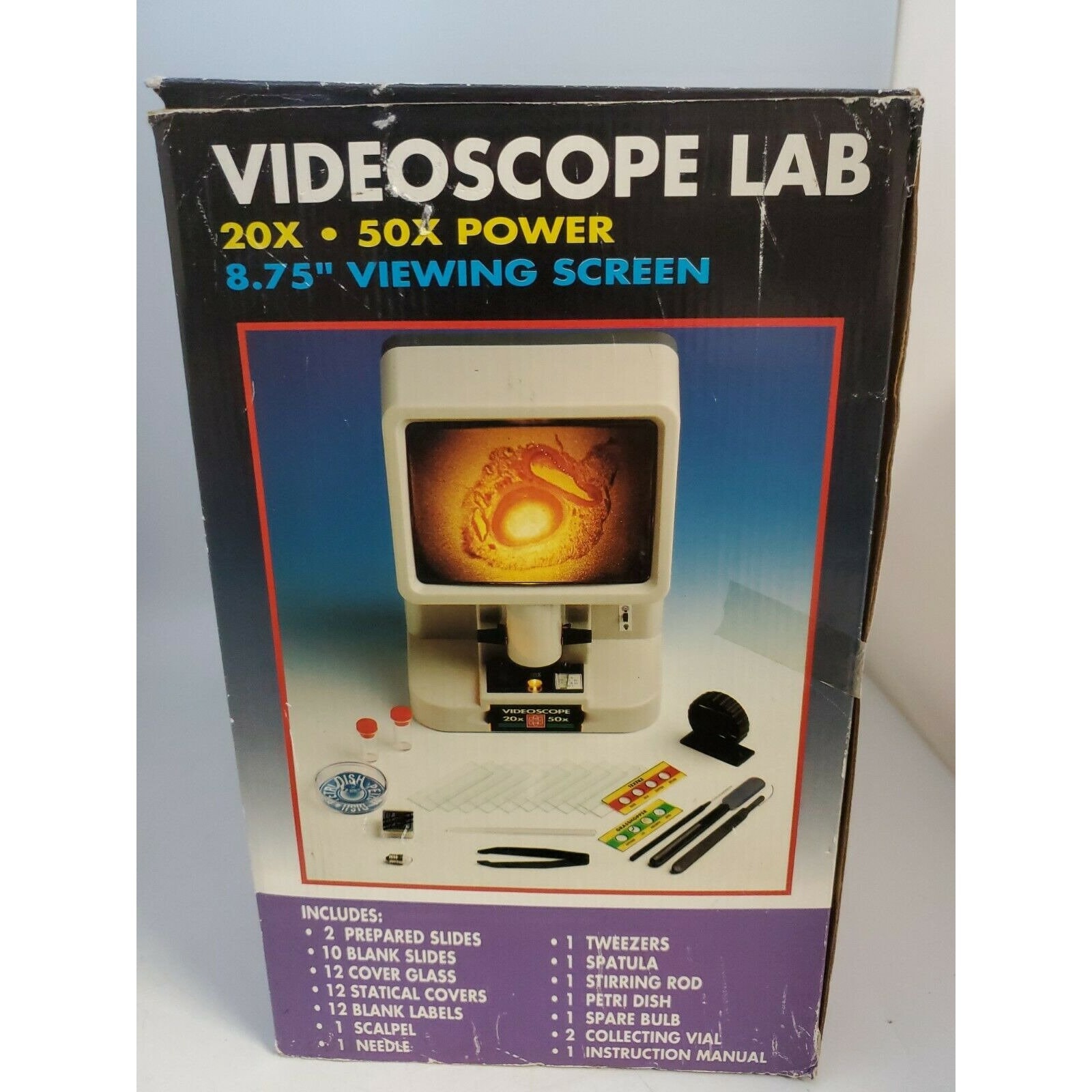 Vintage Videoscope Lab Set Science Tech Toy NEW OLD STOCK - Etsy